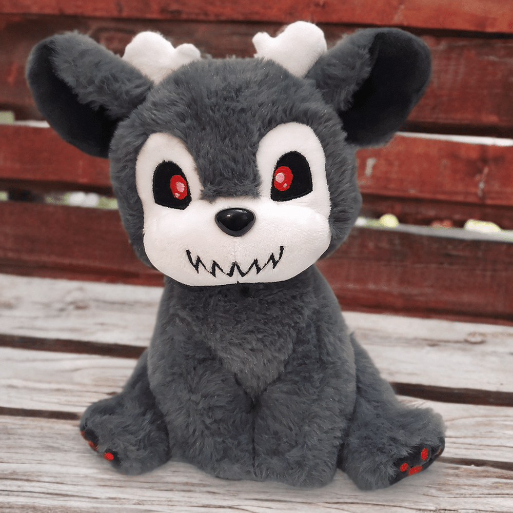 Dark Cryptid Pup Stuffed Plush Toy - Cuddly Cryptids – CuddlyCryptids